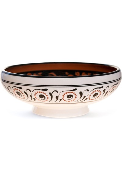 Har Balıkçıl Çini Büyük Kase