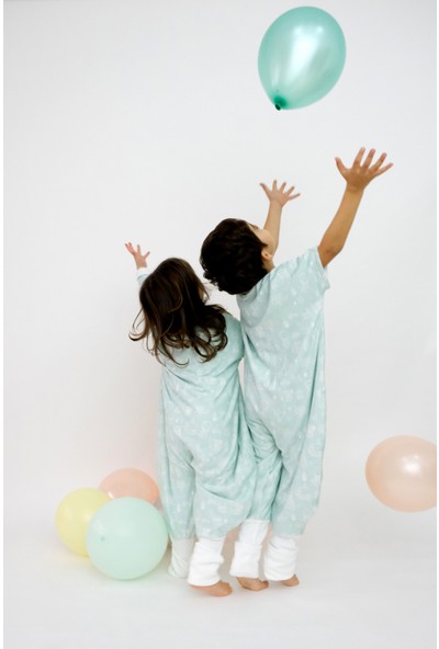 Ninna Kids, Organik 0.5 Tog – Bebek ve Çocuk Uyku Tulumu - Mint Denizi Ninna Kids, Organik 0.5 Tog – Bebek ve Çocuk Uyku Tulumu - Mint Denizi