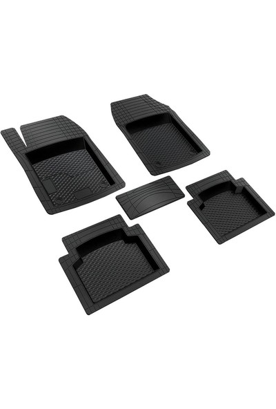 Teamcar Mazda 323 Ekstra Havuzlu Kauçuk Paspas Siyah Universal Teamcar Mazda 323 Ekstra Havuzlu Kauçuk Paspas Siyah Universal