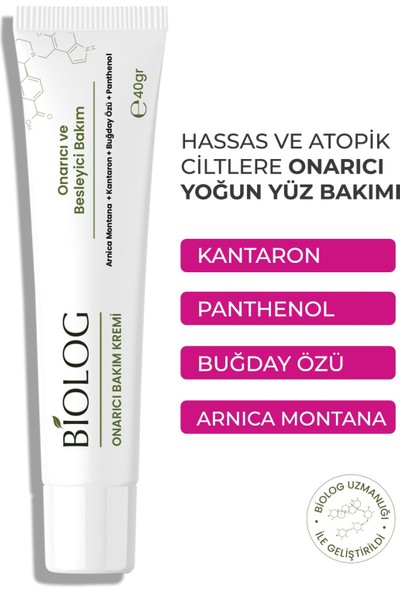 Biolog Onarıcı Bakım Kremi 40 gr