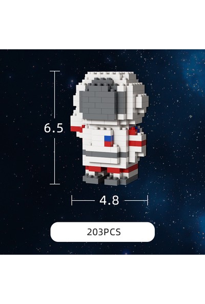 Czyue Salute Astronot Mini Blok 203ADET (Yurt Dışından) Czyue Salute Astronot Mini Blok 203ADET (Yurt Dışından)