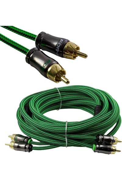 For-x Forx X-1122 2 Rca + 2 Rca Bakır 5 Metre Kablo For-x Forx X-1122 2 Rca + 2 Rca Bakır 5 Metre Kablo