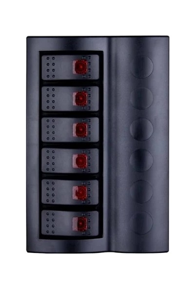 Kartal Marin Marin Switch Panel 6 Li Dikey Kartal Marin Marin Switch Panel 6 Li Dikey