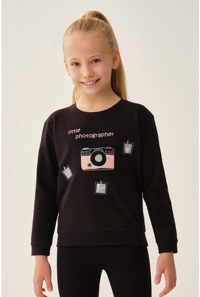 Dagi Siyah Sweatshirt
