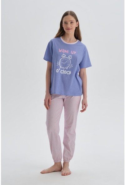 Dagi Mor Pijama Takım
