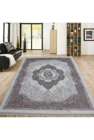 Nur Home Tekstil Kaydırmaz Taban Dekoratif Filiz Model Halı, Hal-06 Nur Home Tekstil Kaydırmaz Taban Dekoratif Filiz Model Halı, Hal-06