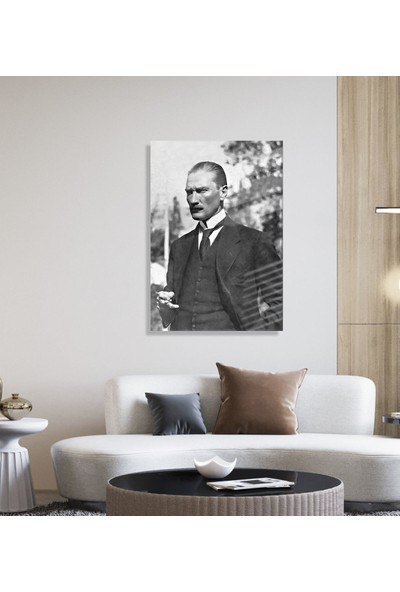 Bk Gift Atatürk Temalı Cam Tablo 30X45CM-5