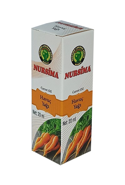 Nursima Havuç Yağı 20 ml