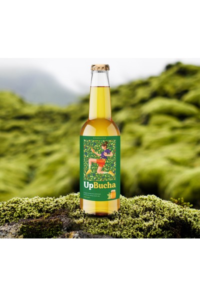 Upbucha Kombucha Sade Kombu Çayı 250 ml Upbucha Kombucha Sade Kombu Çayı 250 ml