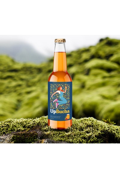 Upbucha Kombucha Hibiskuslu Kombu Çayı 250 ml Upbucha Kombucha Hibiskuslu Kombu Çayı 250 ml