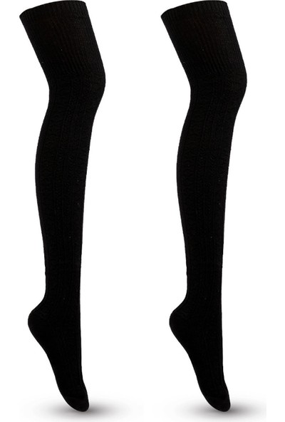 Allure 1 Pair Kadın Çorap Uzatılmış Nefes Pamuk Üzerinde Diz Uyluk Çorap Bayan İçin Çorap (Yurt Dışından) Allure 1 Pair Kadın Çorap Uzatılmış Nefes Pamuk Üzerinde Diz Uyluk Çorap Bayan İçin Çorap (Yurt Dışından)
