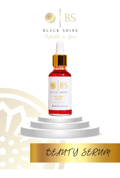 Black Shine Peeling Serum