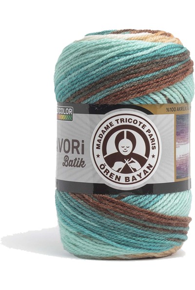 Ören Bayan Favori Batik El Örgü Ipliği 100 gr 910