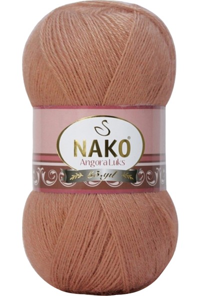 Nako Angora Lüks El Örgü Ipi 12895