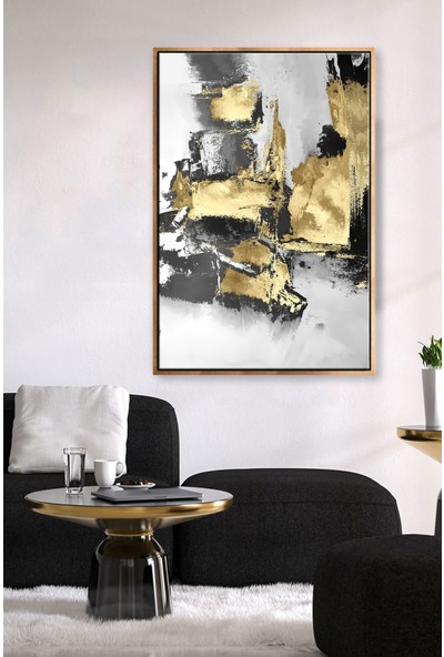 Tavolo Arte Çerçeveli Soyut Yağlıboya Dokulu Tablo – YD-1189 Tavolo Arte Çerçeveli Soyut Yağlıboya Dokulu Tablo – YD-1189