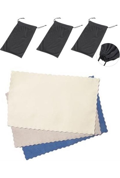 Xnews 3 Adet Gözlük Kılıfı + Bez Seti 711680