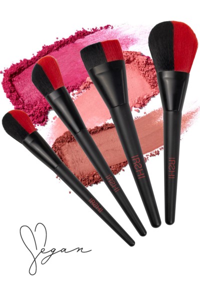 Irshı Yüz Makyaj Fırçası Seti - Face Makeup Brush Set - Vegan & Cruelty-Free Irshı Yüz Makyaj Fırçası Seti - Face Makeup Brush Set - Vegan & Cruelty-Free
