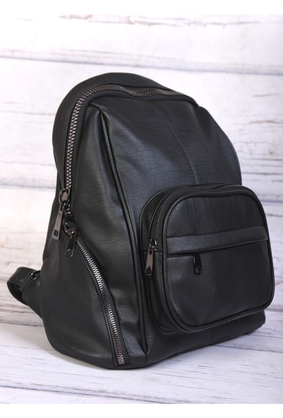 Mona Lisa Monaliza Yıkama Deri Sırt Çantası