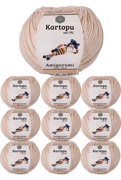 Kartopu 10 Adet Amigurumi El Örgü Ipi 50GR 354
