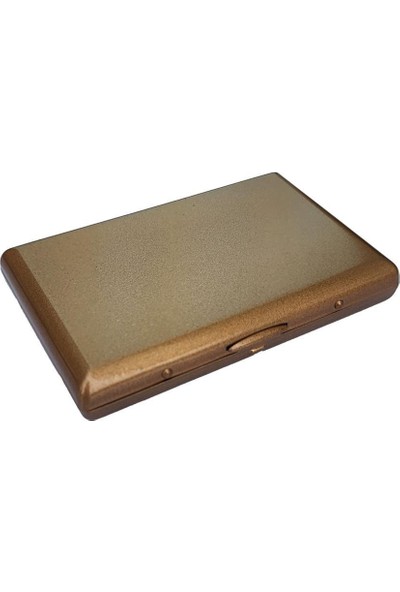 PremiumQuality Bronz Metal Sigara Tabakası Taşıma Kutusu PremiumQuality Bronz Metal Sigara Tabakası Taşıma Kutusu