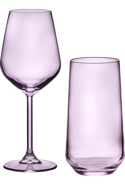 Korkmaz Flowers Pembe 24 Parça Bardak Seti Korkmaz Flowers Pembe 24 Parça Bardak Seti