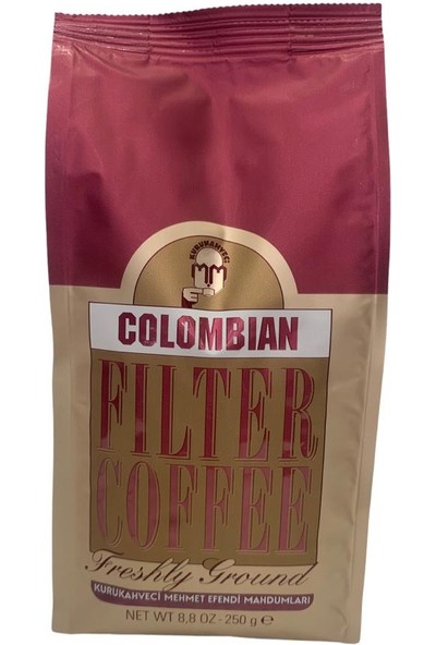 Kuru Kahveci Mehmet Efendi Colombian Filtre Kahve 250 gr Kuru Kahveci Mehmet Efendi Colombian Filtre Kahve 250 gr
