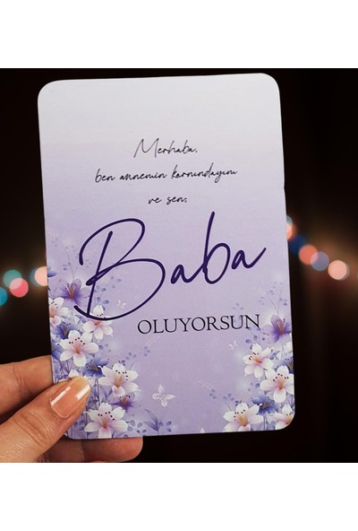O Ne Seviyo Baba Oluyorsun Müjde Kartı - Bebek Geliyor - Hamile Anı Kartı O Ne Seviyo Baba Oluyorsun Müjde Kartı - Bebek Geliyor - Hamile Anı Kartı