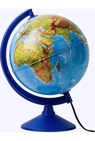 Artı Işıklı Yerküre Siyasi & Fiziki (Türkçe) 20 cm Artı Işıklı Yerküre Siyasi & Fiziki (Türkçe) 20 cm