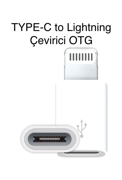 Kobal Business Type-C To Lightning Çevirici Otg Concord C-873 (Siyah-Beyaz) Kobal Business Type-C To Lightning Çevirici Otg Concord C-873 (Siyah-Beyaz)