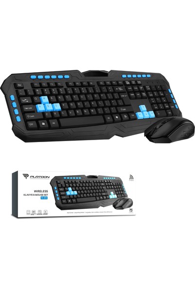 Kobal Business 2.4ghz Wireless Klavye Mouse Set Platoon PL-373