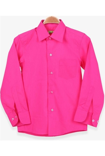 Breeze Erkek Çocuk Gömlek Basic Pembe (6-10 Yaş) Breeze Erkek Çocuk Gömlek Basic Pembe (6-10 Yaş)