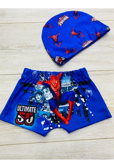 Rapapa Erkek Çocuk Dar Kalıp 2 Beden Büyük Allınması Önerilir Spiderman Mayo Mavi 0405- Rapapa Erkek Çocuk Dar Kalıp 2 Beden Büyük Allınması Önerilir Spiderman Mayo Mavi 0405-