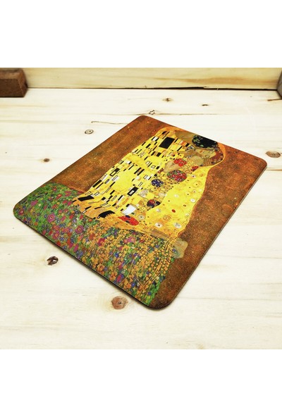 Gustav Klimt - Dikdörtgen Mouse Pad Bilek Destekli 1 Gustav Klimt - Dikdörtgen Mouse Pad Bilek Destekli 1