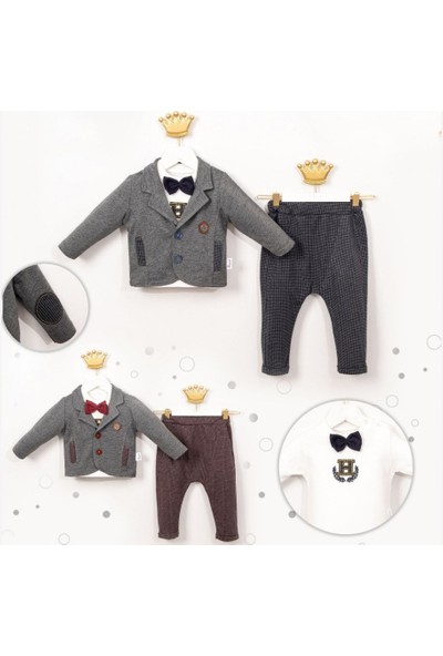 Hippıl Baby Yelekli 3 Lü Takım