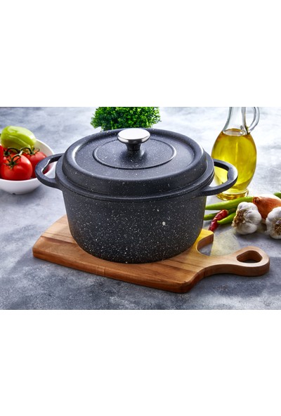Polo Chef Focus Döküm Derin Tencere 20 cm Polo Chef Focus Döküm Derin Tencere 20 cm