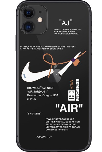 Caseland Apple iPhone 11 Uyumlu Air Desenli Şeffaf Telefon Kılıfı