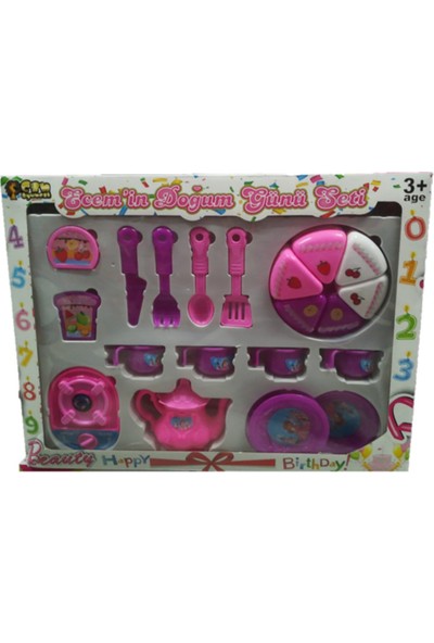 Can Oyuncak Ecemin Doğum Günü Seti Pembe Can Oyuncak Ecemin Doğum Günü Seti Pembe