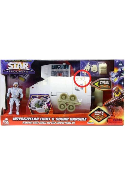 Sunman Star Troopers Interstellar Uzay Kapsülü
