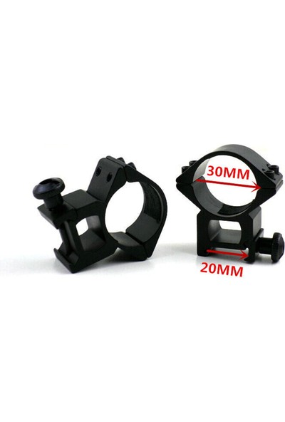 Mbois 30MM /25.4mm Tüfek Dürbün Bağlama Aparat