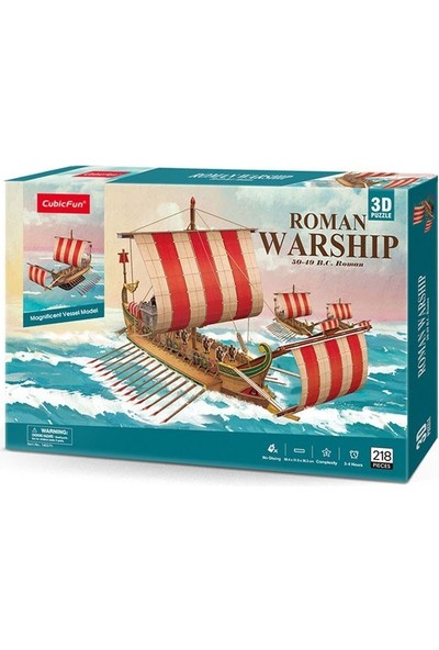 3D Puzzle Roma Savaş Gemisi