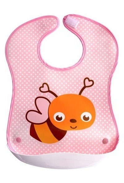 Sevi Plastik Cepli Önlük Pembe