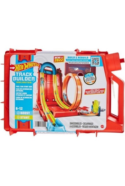 Hot Wheels Track Builder Unlimited Benzin Bidonu Akrobasi Seti Hot Wheels Track Builder Unlimited Benzin Bidonu Akrobasi Seti