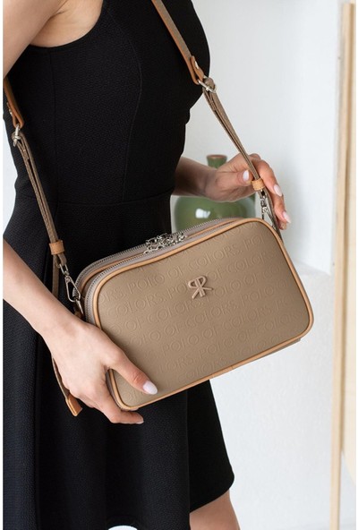 Byhakan Polo Of COLORS-3011 Gofraj Kadın Omuz Çantası Byhakan Polo Of COLORS-3011 Gofraj Kadın Omuz Çantası