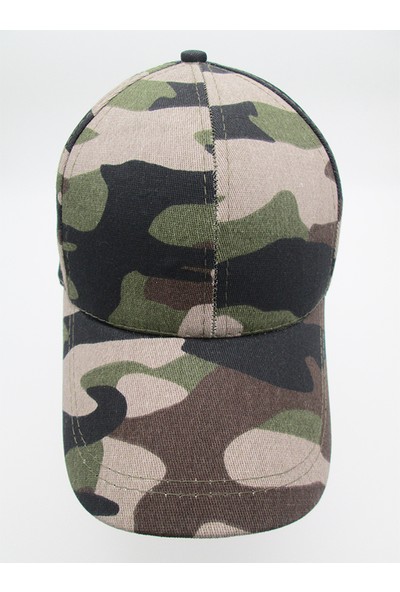 İnci Aksesuar Kamuflaj Snapback Unisex Şapka İnci Aksesuar Kamuflaj Snapback Unisex Şapka