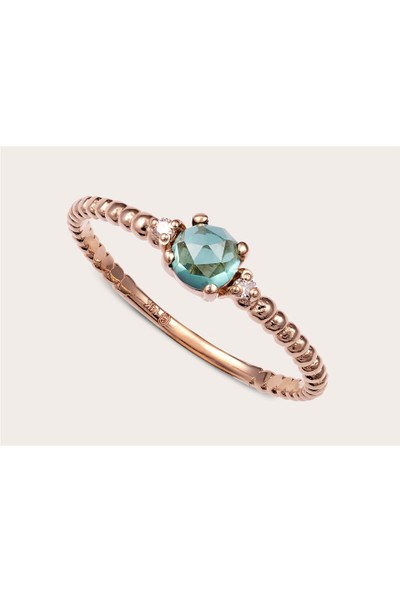 Atiye Pırlanta Altın Spinel Pırlanta Yüzük