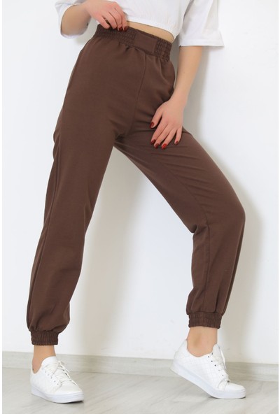 Paça Lastikli Eşofman Altı Kahve - 9089.1247. Paça Lastikli Eşofman Altı Kahve - 9089.1247.