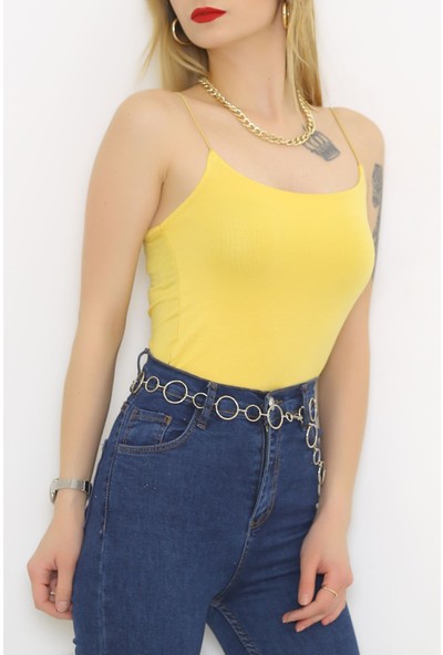 Ip Askılı Atlet Sarı - 9261.316.