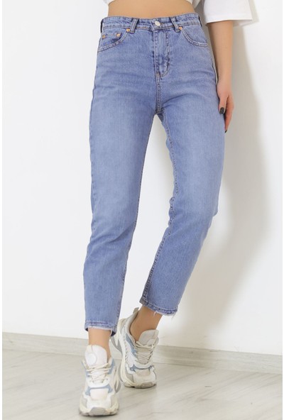 Boyfriend Kot Pantolon Açıkmavi1 - 9268.1431.