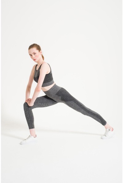 Formactive Melanjlı Dikişsiz Spor Tayt