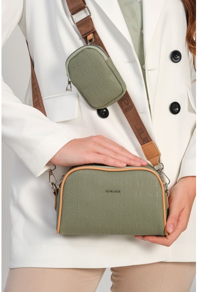 Just Polo Kadın Mini Cüzdanlı Omuz Çantası